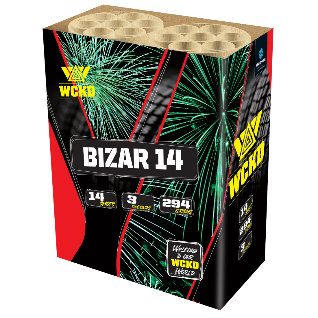 Magnum Bizar 14 shots - 30 MM Cake – Vuurwerk Emlichheim