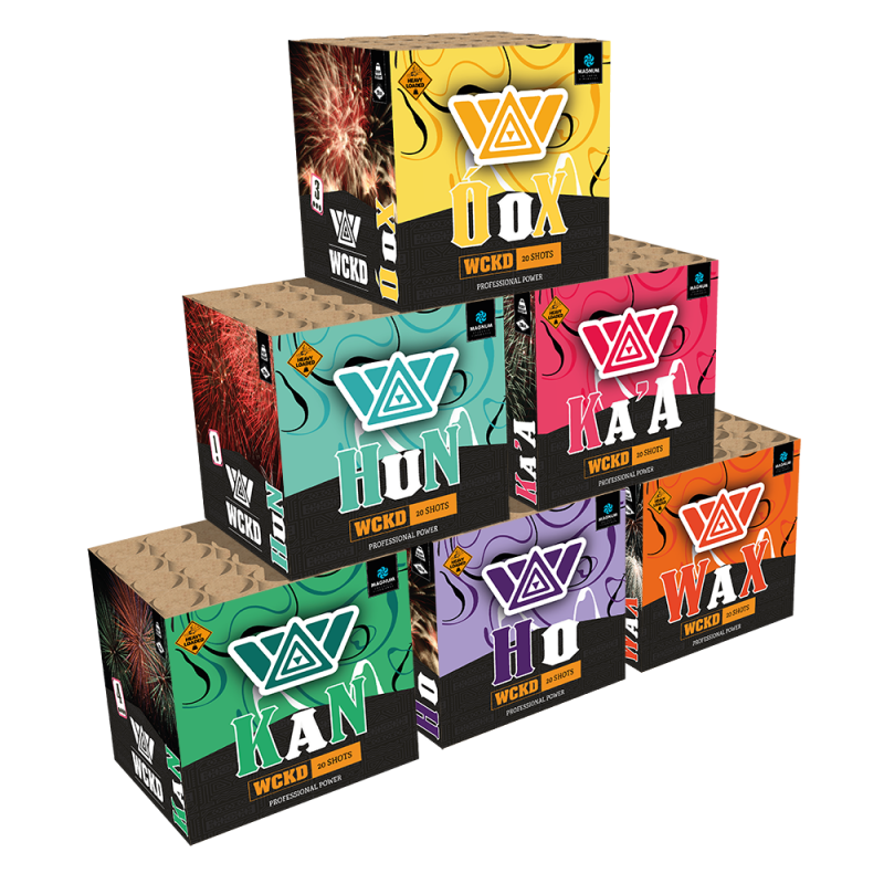 WCKD SIX 6 Cakes – Vuurwerk Emlichheim